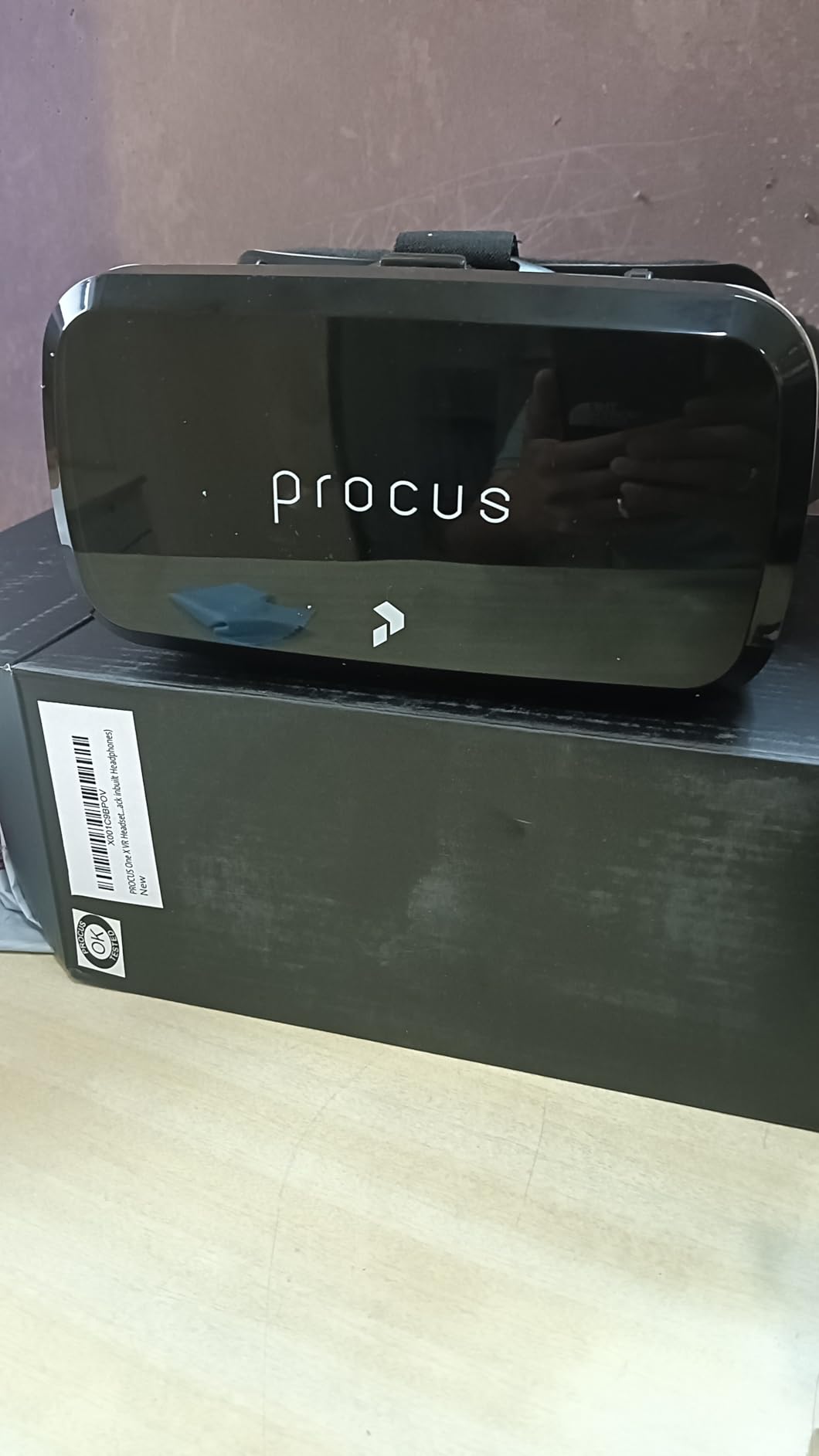 PROCUS One X VR Headset 42MM Lenses -for iOS and Android I Watch Movies ...