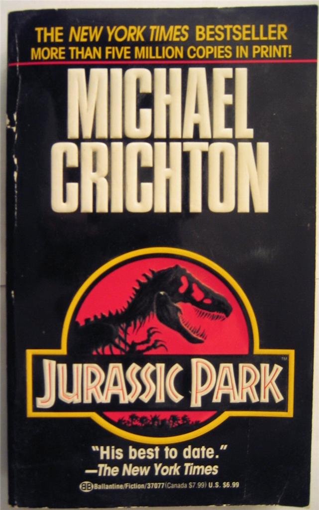 Jurassic Park: Crichton, Michael: 9780345902313: Amazon.com: Books