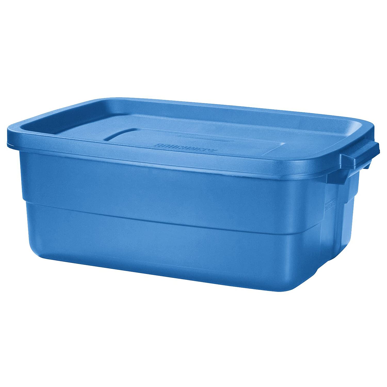 Rubbermaid Roughneck Tote 10 Gallon Stackable Storage Container w/ Stay ...