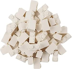 Lego® Bricks White - Pack of 50 1 x 2 Building Blocks - Lego® Classic ...