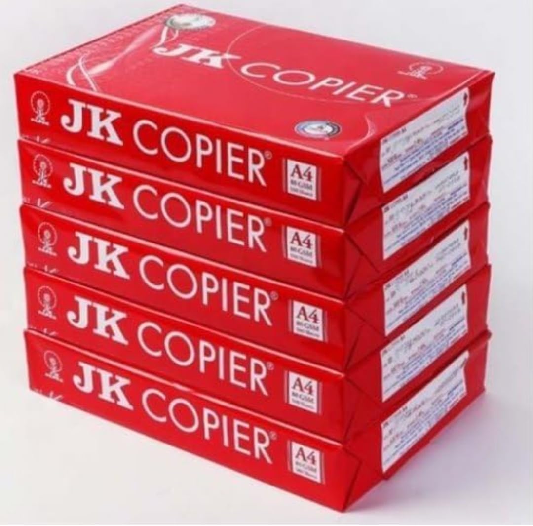 JK Red Copier Paper A4 Size 75 Gsm (3 Ream/1500 Sheets) : Amazon.in ...