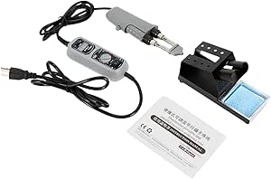 938D Portable Hot Tweezers Mini Electric Welding Station, 120W PID ...