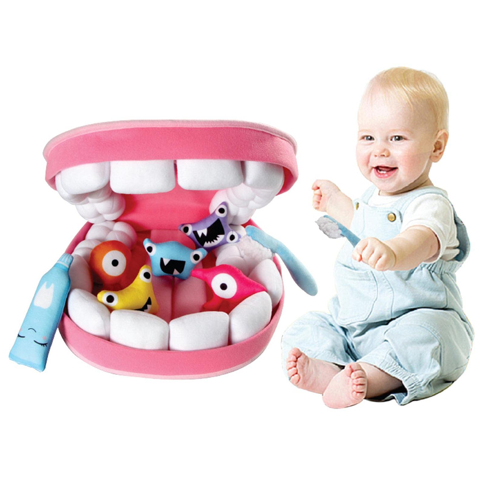 Buy Kwangchow Tooth Brushing Model,Tooth Brushing Toy,Plush Teeth Model ...
