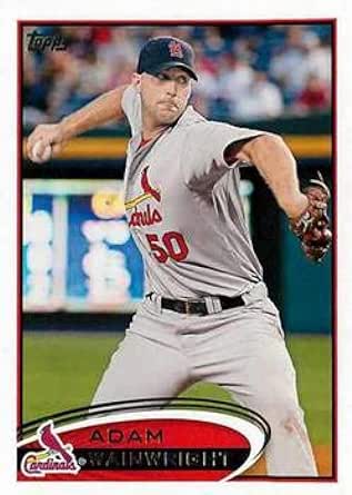 Amazon.com: 2012 Topps Series 2 Baseball #495 Adam Wainwright St. Louis ...