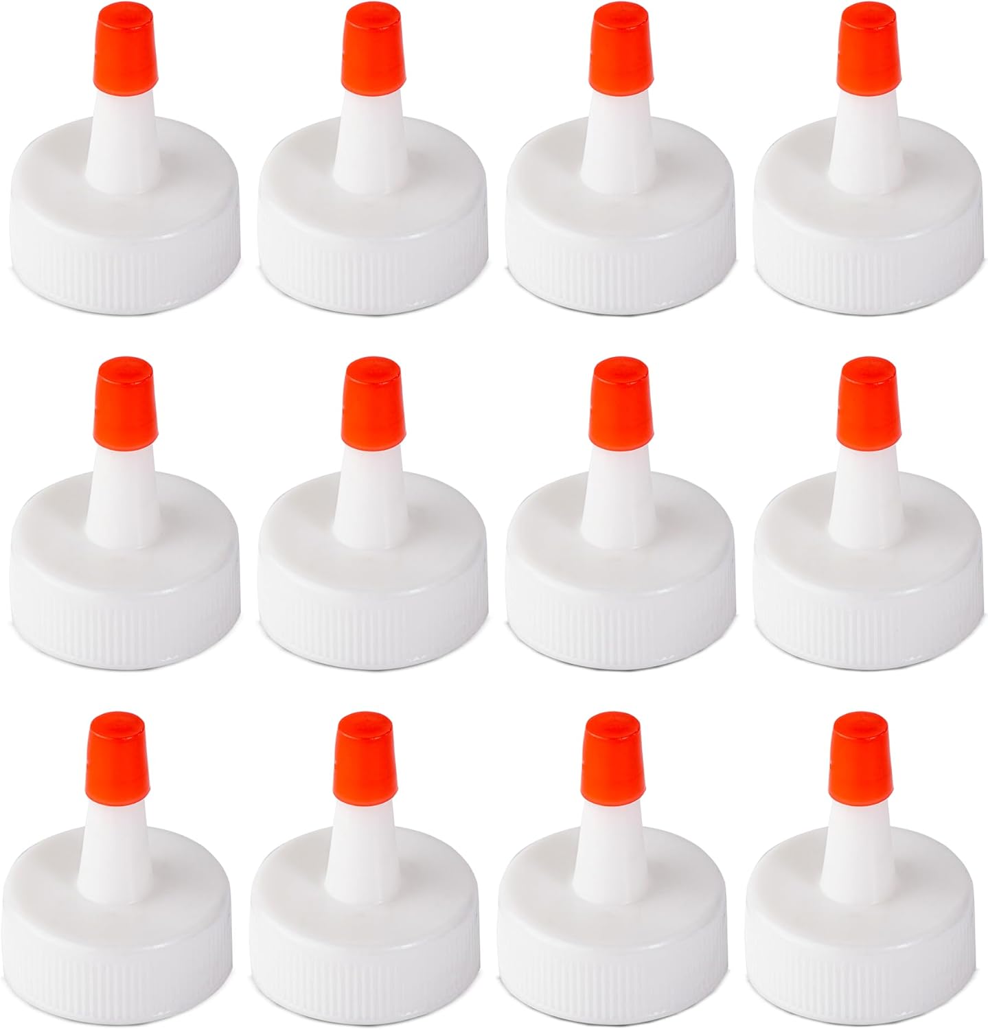 Amazon.com: GWOZI Squeeze Bottle Caps Tips Only, 28mm Threads ...