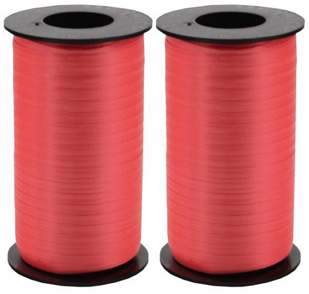 Snapklik.com : Splendorette Crimped Curling Ribbon .1875X500yd-Red
