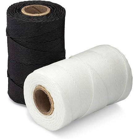 Amazon.com: Generic Premium Quality Waxed Twine Lacing Cord - 9-Ply ...