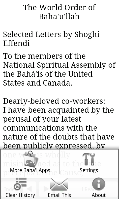 World Order of Baha'u'llah - App on Amazon Appstore