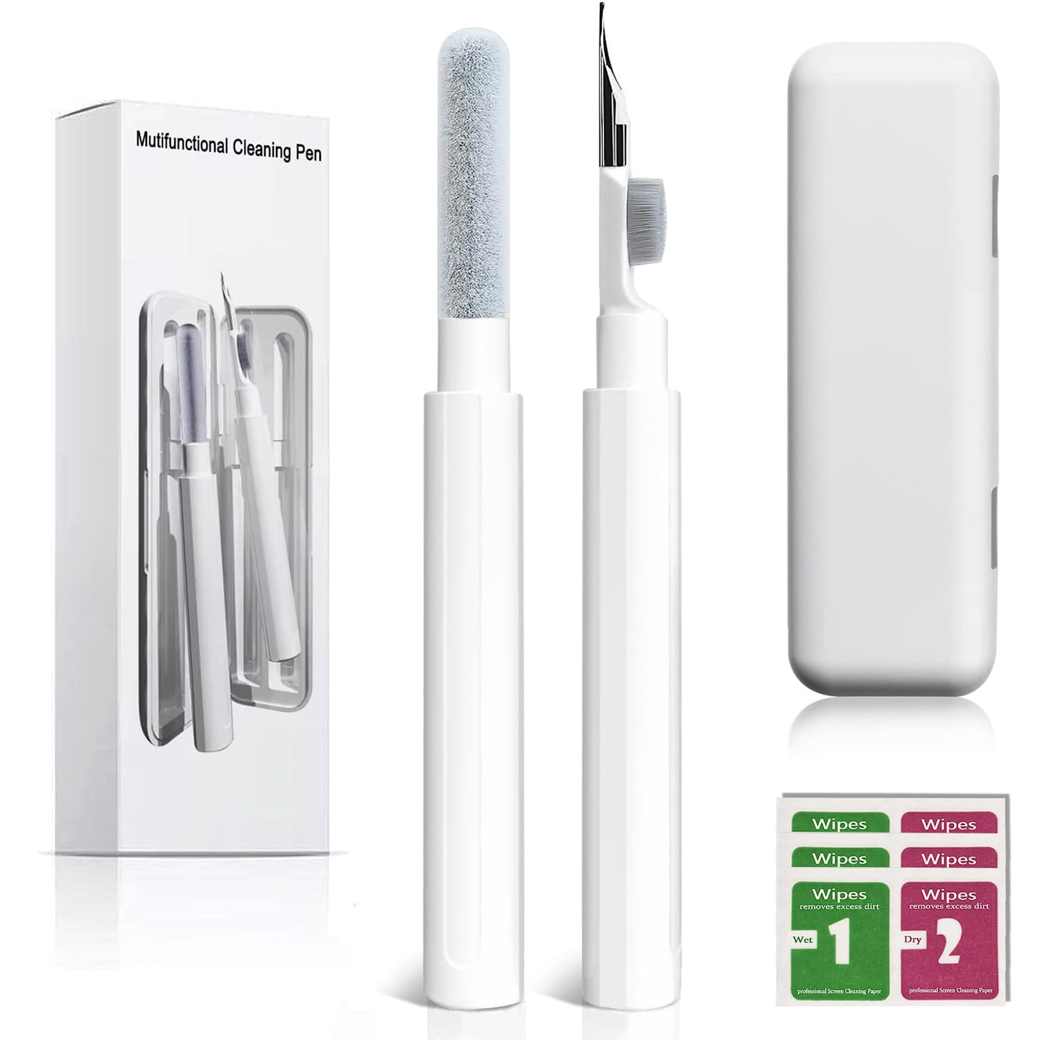 Cleaner Kit for Airpods Earbuds Cleaning Pen with Premium Box for ...