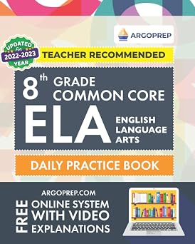 Amazon.com: 8th Grade Common Core ELA (English Language Arts): Daily ...