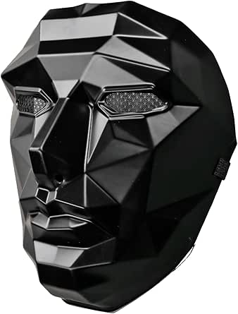 Munetoshi Halloween Mask Guard Shape TV Show Prop Costume FrontMan ...