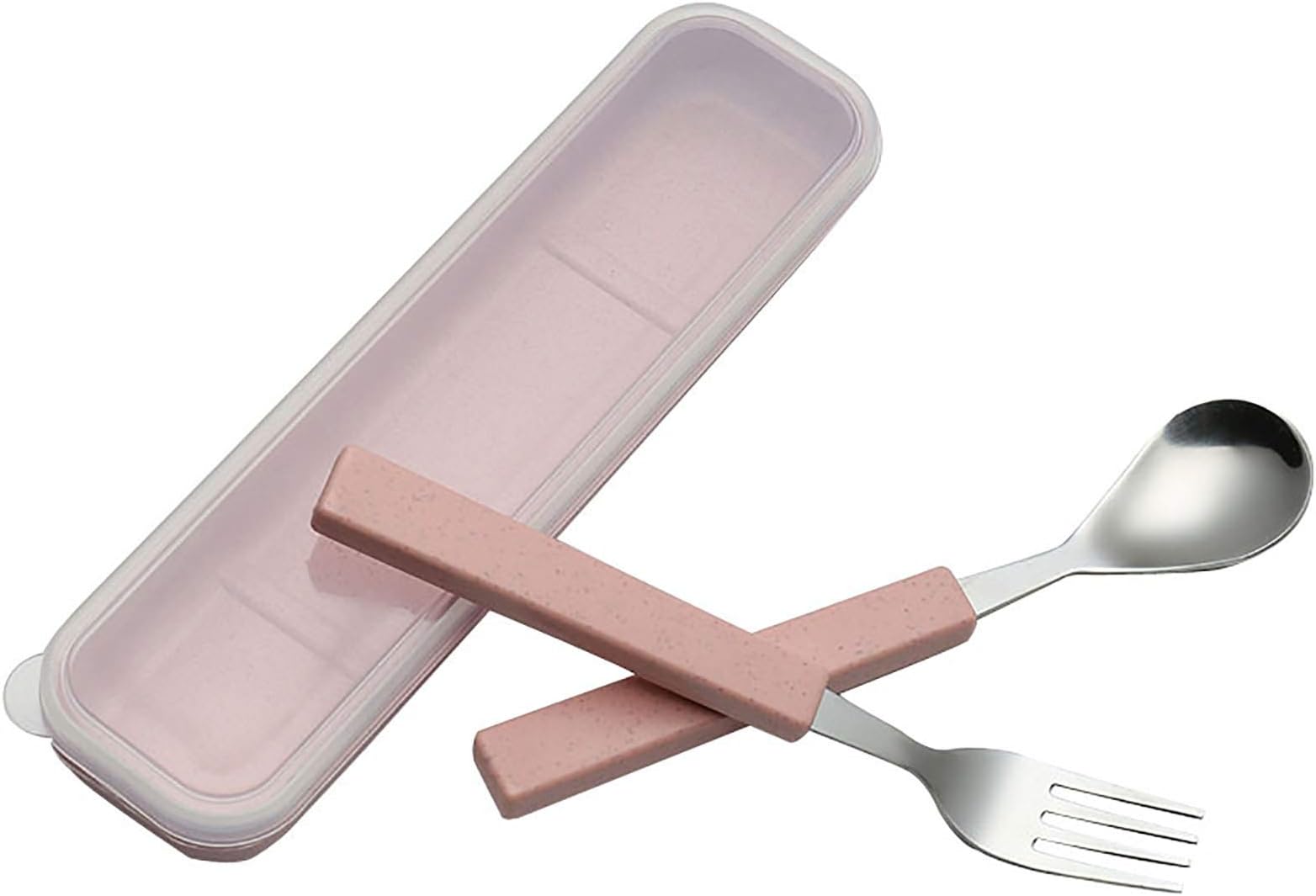 Amazon.com: Cartoon Cutlery Set, Stainless Steel Kids Tableware Fork ...