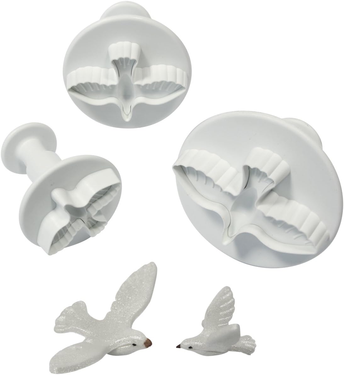 Amazon.com: PME Plunger Cutters, Square, 3-Pack : Home & Kitchen