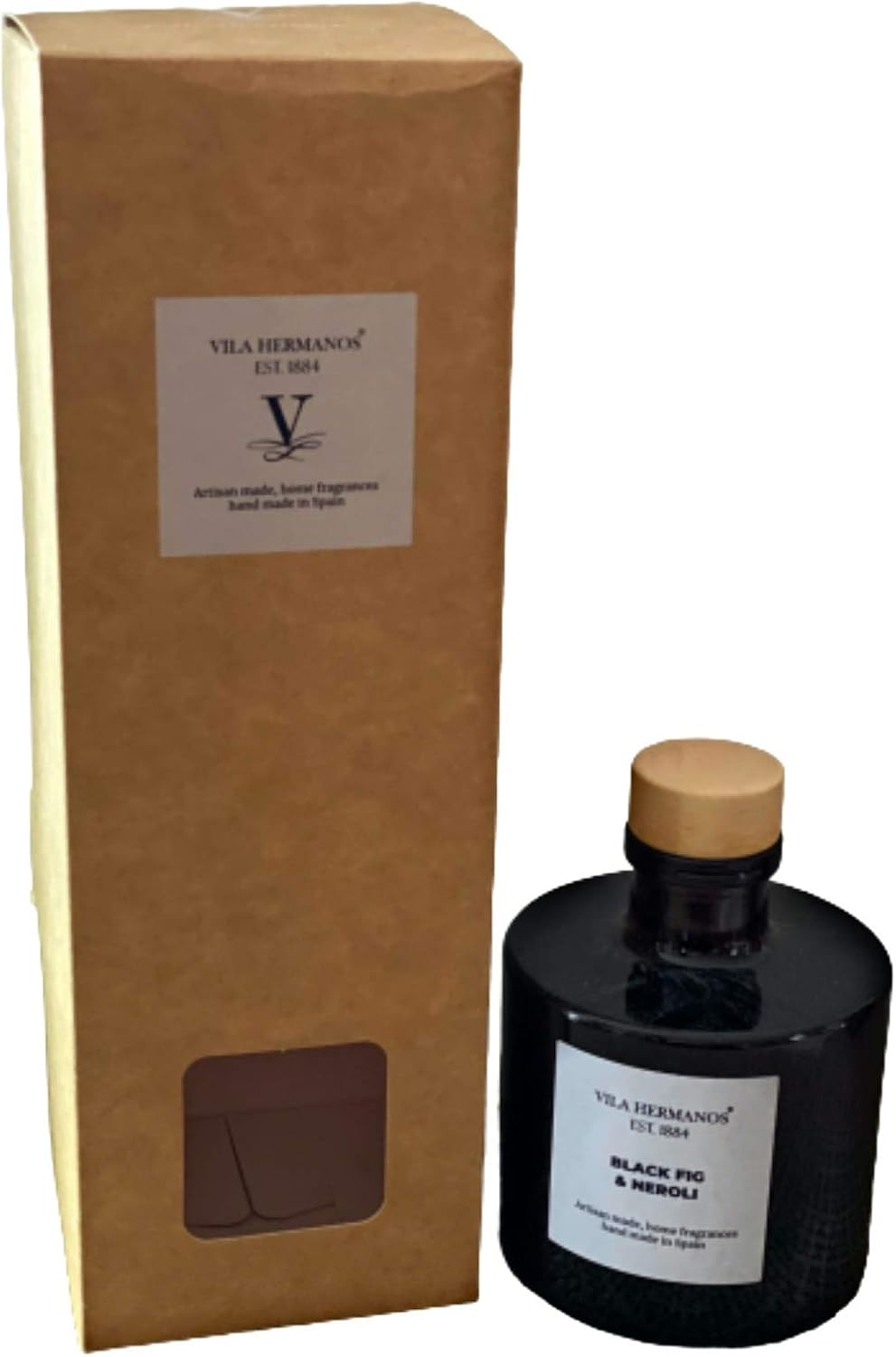 Amazon.com: Vila Hermanos Black Fig and Neroli Diffuser 6.7 Fl Oz ...