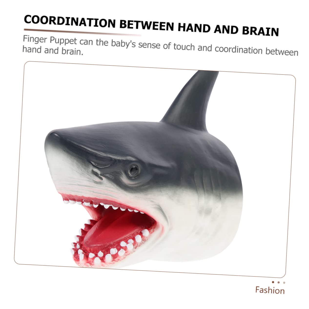 SAFIGLE 2pcs Shark Puppet Shark Hand Puppets Role Play Shark Toy ...