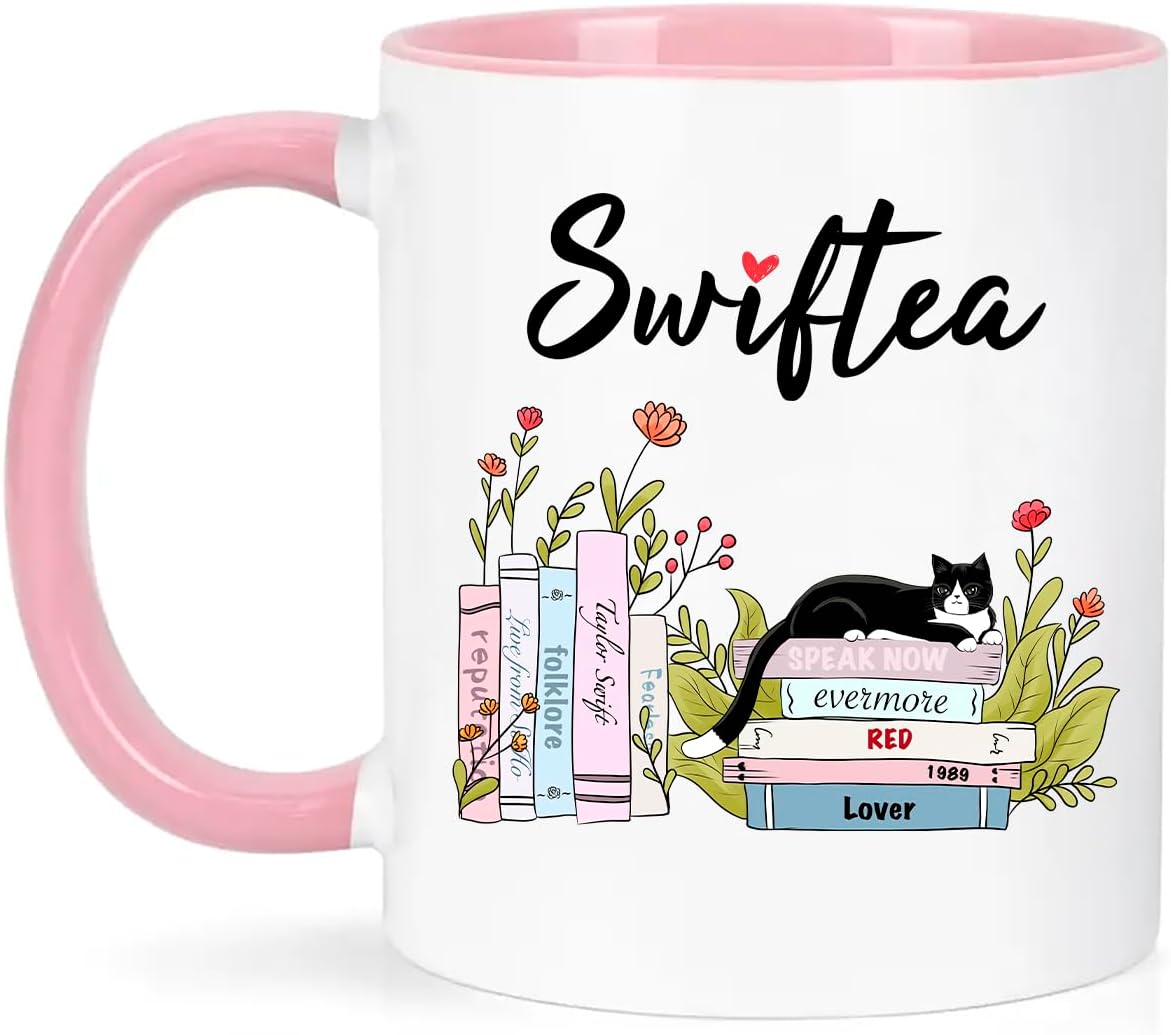 Amazon.com | Lbanasd Funny Coffee Mug Swiftea Album Coffee Mug Gift for ...
