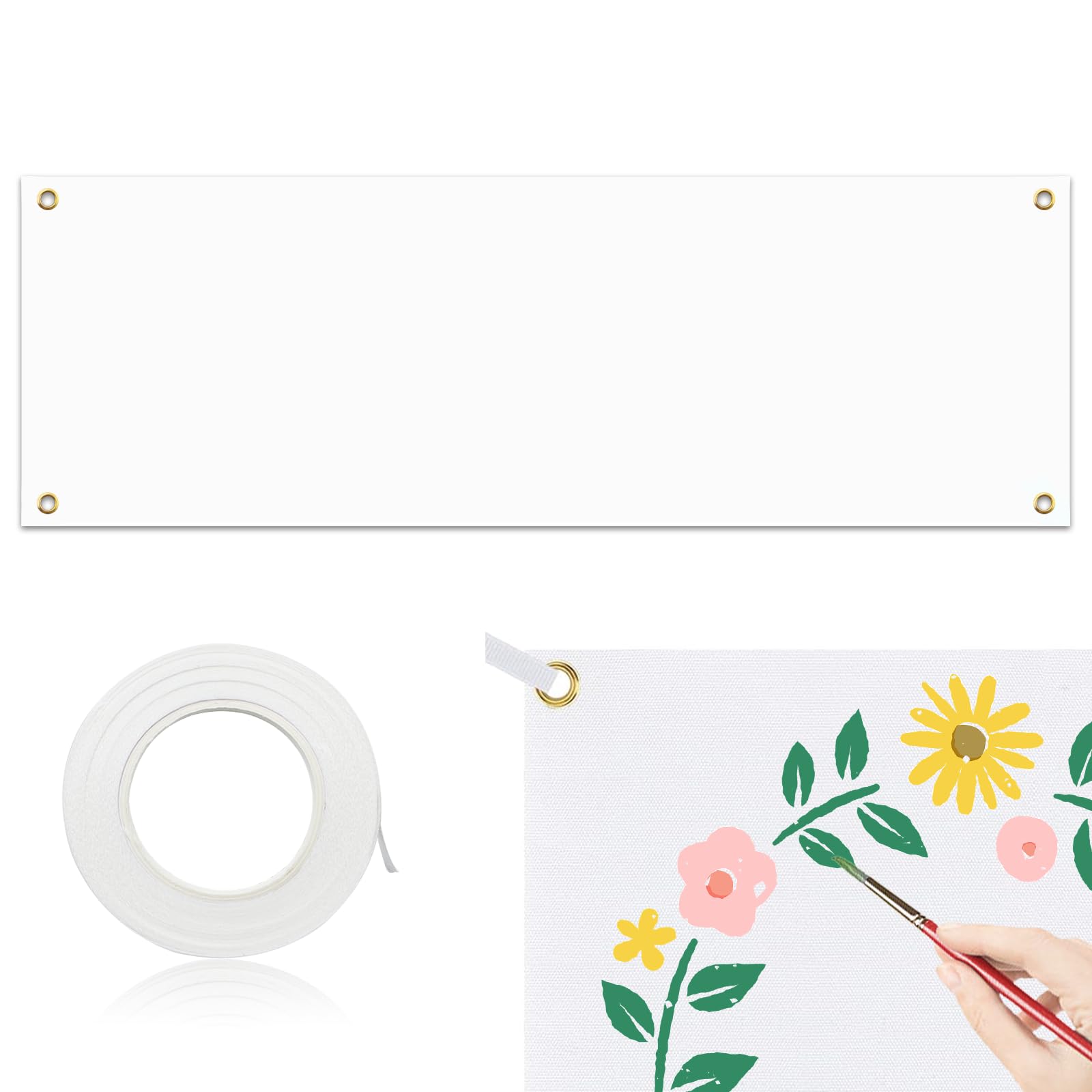 Leeres Logo Banner Leere Feder Konvexen Fliegenden Banner PNG Und