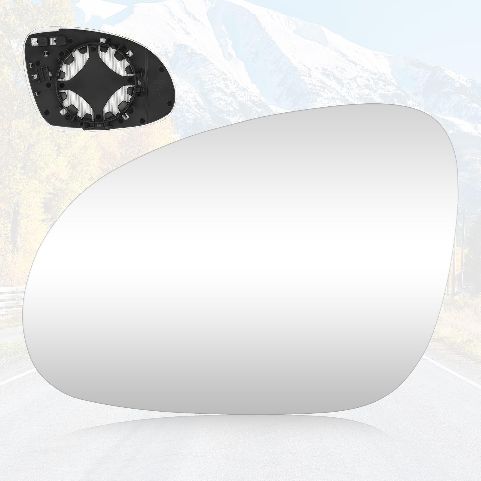 Amazon.com: Youxmoto Driver Left Side Heated Mirror Glass Fit For VW ...