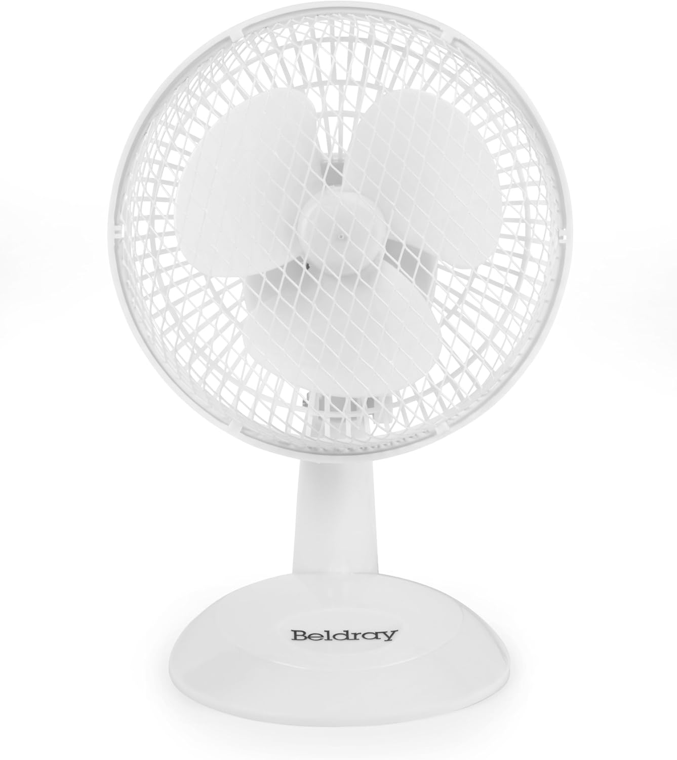 Beldray EH3200KW 6" Desk Fan - Portable Mini Tabletop Cooling Fan ...