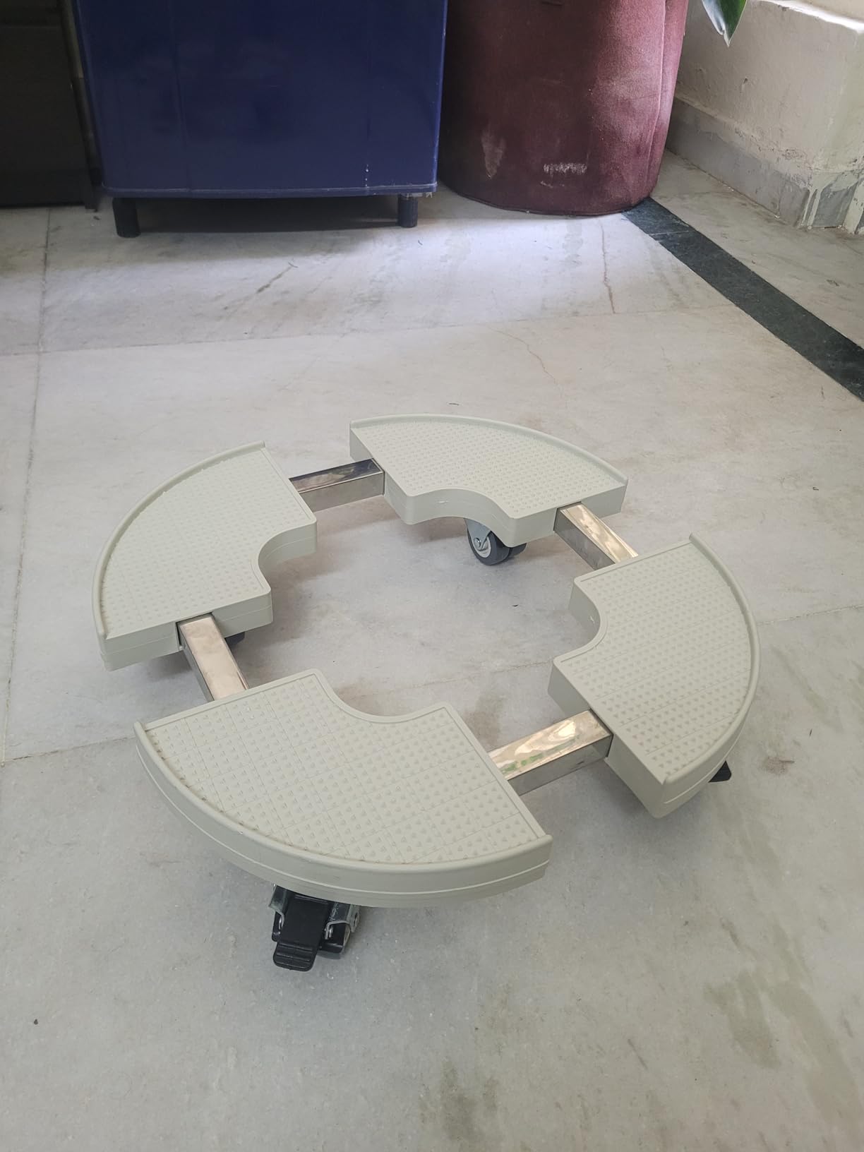 HAVAI Plant Stand with Wheels Heavy Duty, 20" Adjustable Plant Mover ...