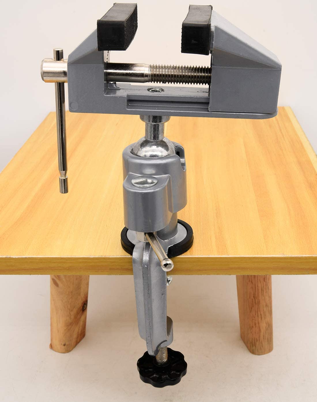 Snapklik.com : Bench Vise Table, Jewelry Vise, Bench Clamps, Swivel ...