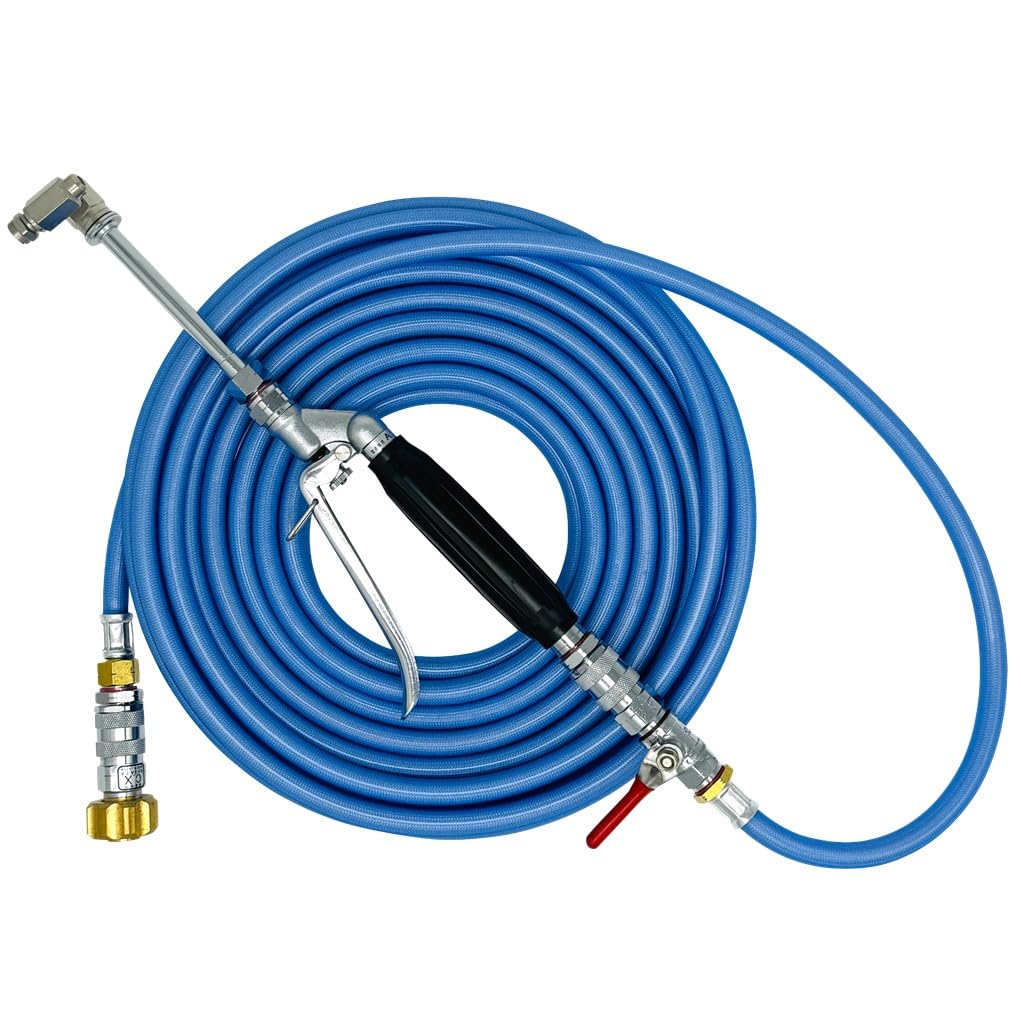 Amazon | アサダ 高圧洗浄機 (8/60) HD0860 専用 エアコン洗浄 ノズル ガン キット 15m ルームエアコン から 業務用エアコン まで対応 先端は360度回転式 特注 ...