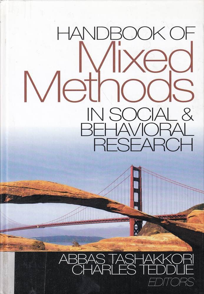 Amazon.com: Handbook of Mixed Methods in Social & Behavioral Research ...