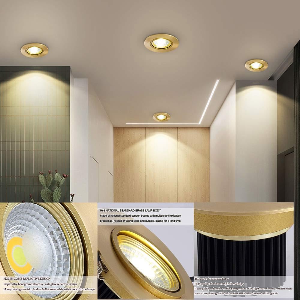 3 Inch Recessed Light Conversion Light EnviroLite Easy Up 3 In. White