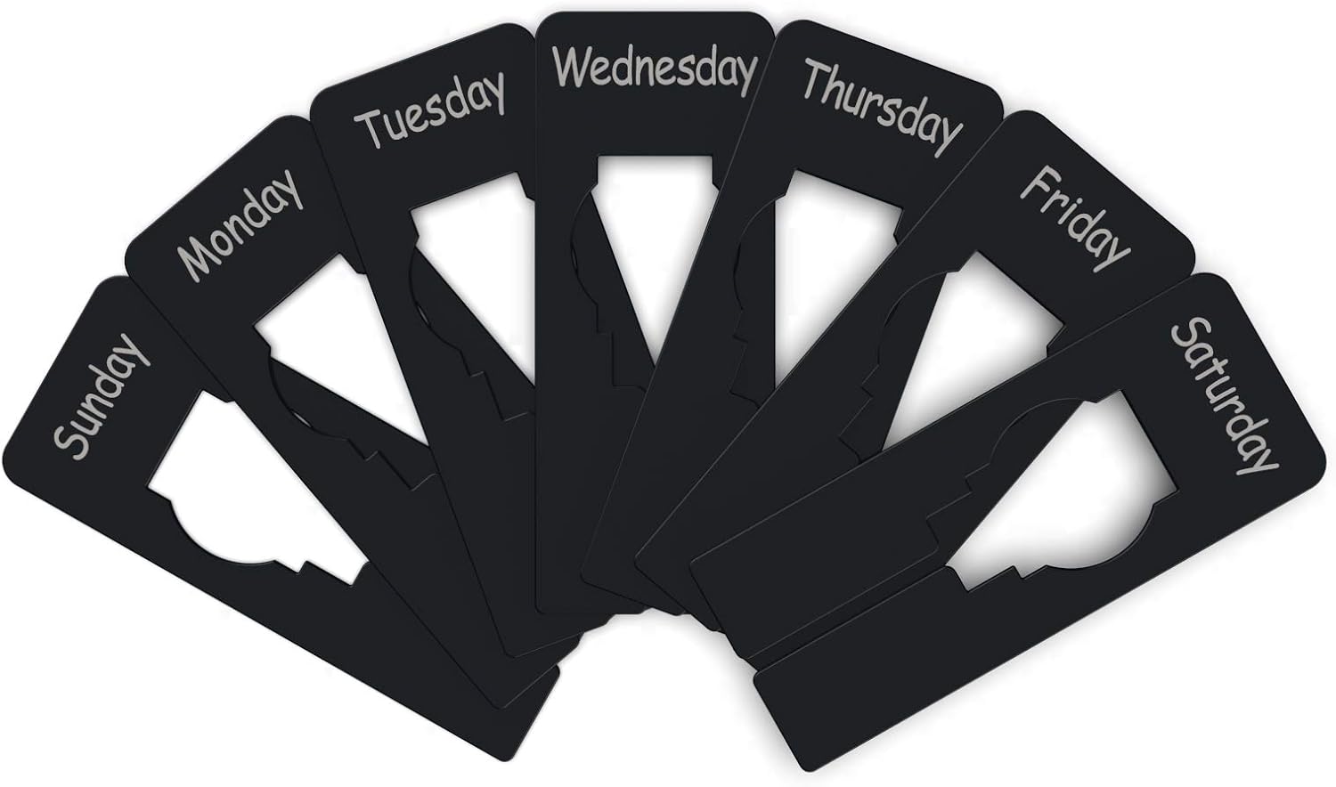Amazon.com: discount sizing Rectangle Size Dividers - Days of The Week ...