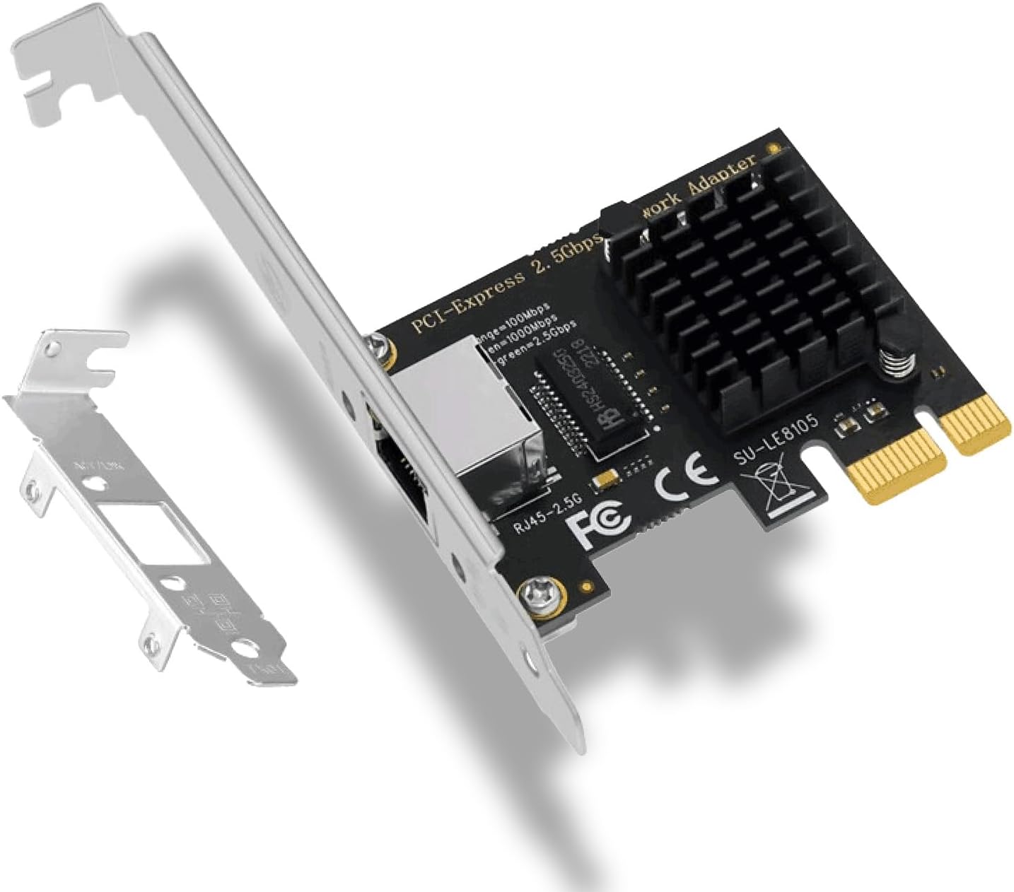 Amazon | Side3 2.5Gbps LANカード NIC Gigabitネットワークカード Realtek RTL8125BG ...