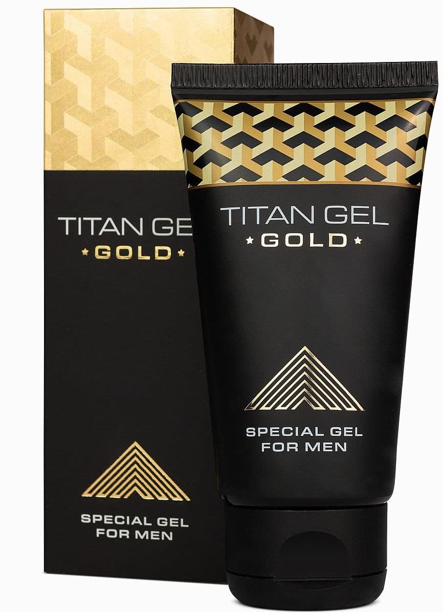 Amazon.com: Titan Gel Gold for Men Original. Male Natural Massage Cream ...