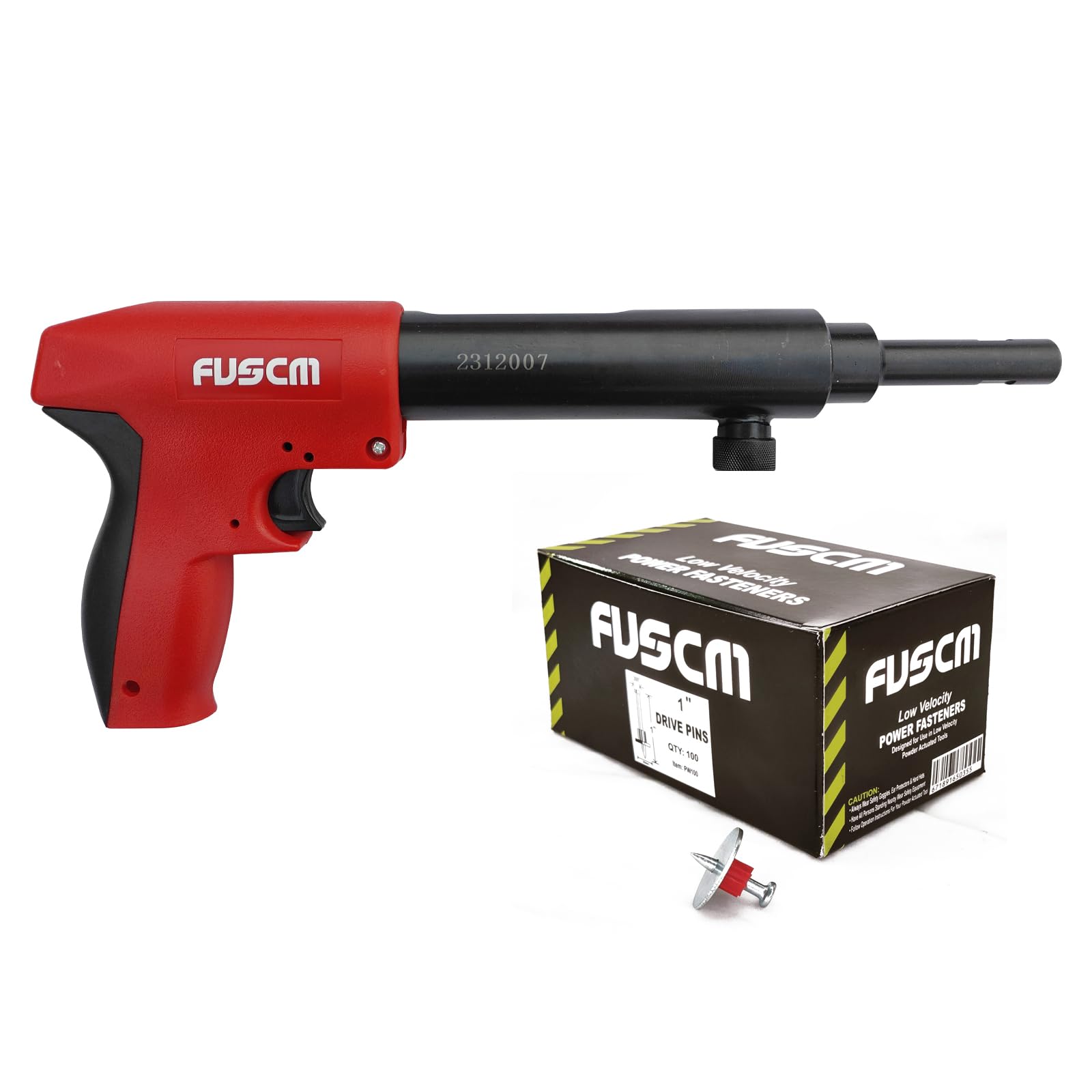 1" Washered Fasteners + .22 Cal Powder Actuated Tool - Amazon.com