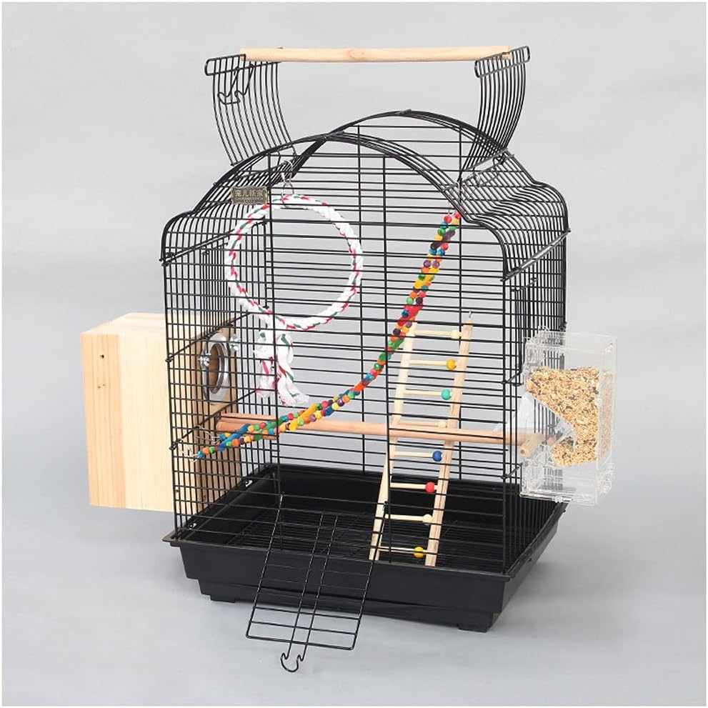 Amazon.com: FACMAS Bird Cage Large Parrot Cage Villa Bird Cage Home ...