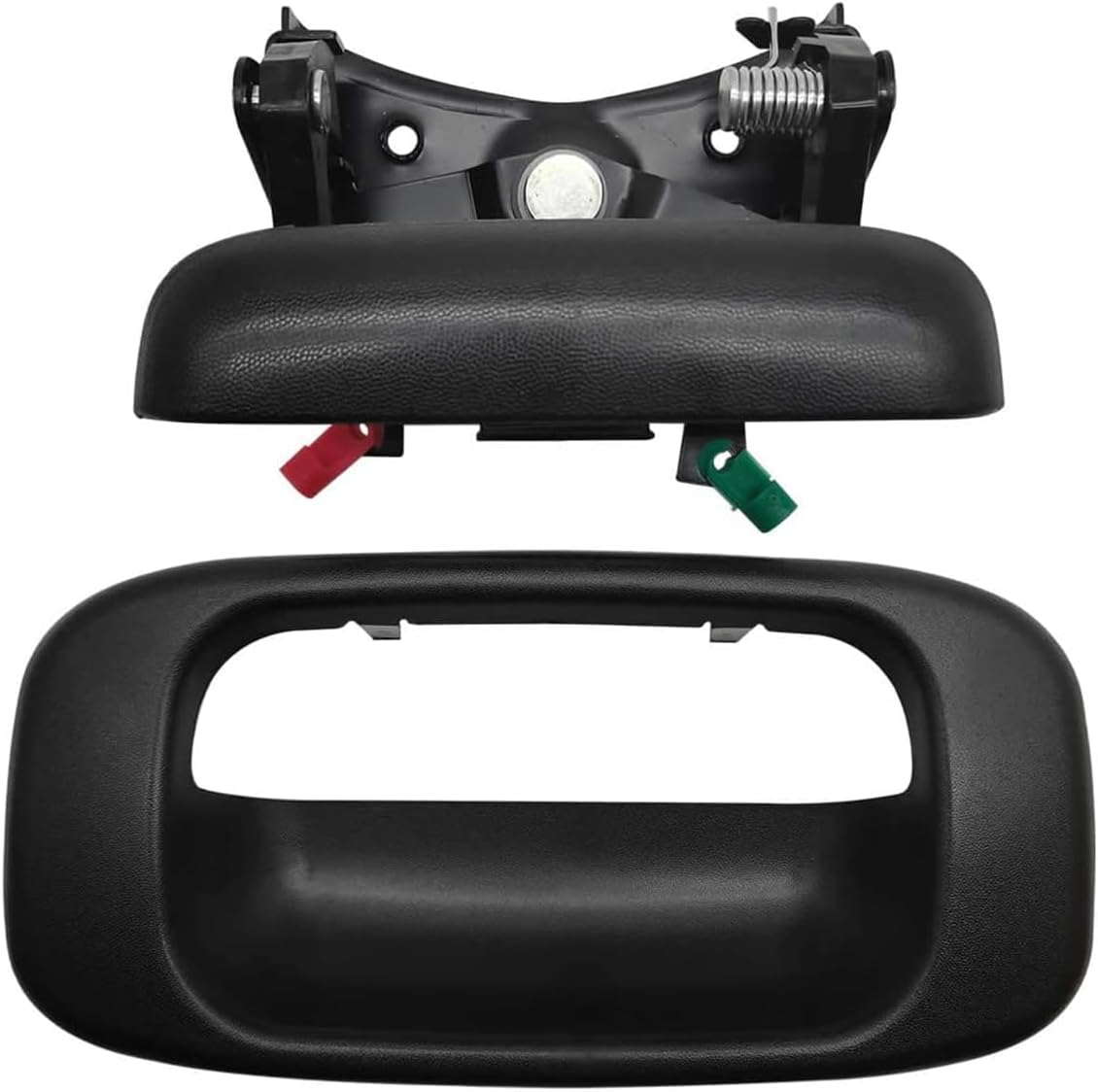 Amazon.com: JuFenix Tailgate Handle Latch and Bezel Trim with Rod Clips ...