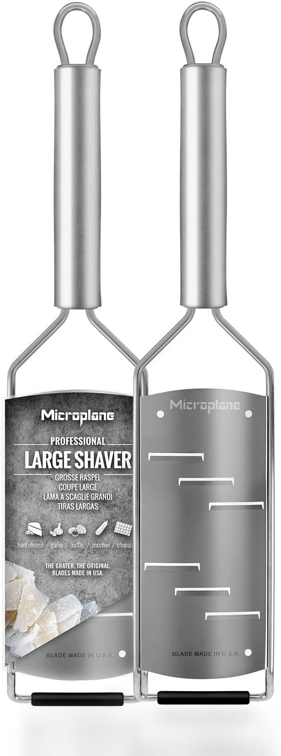 Amazon.com: Microplane Professional Series Kitchen Grater Large Shaver ...