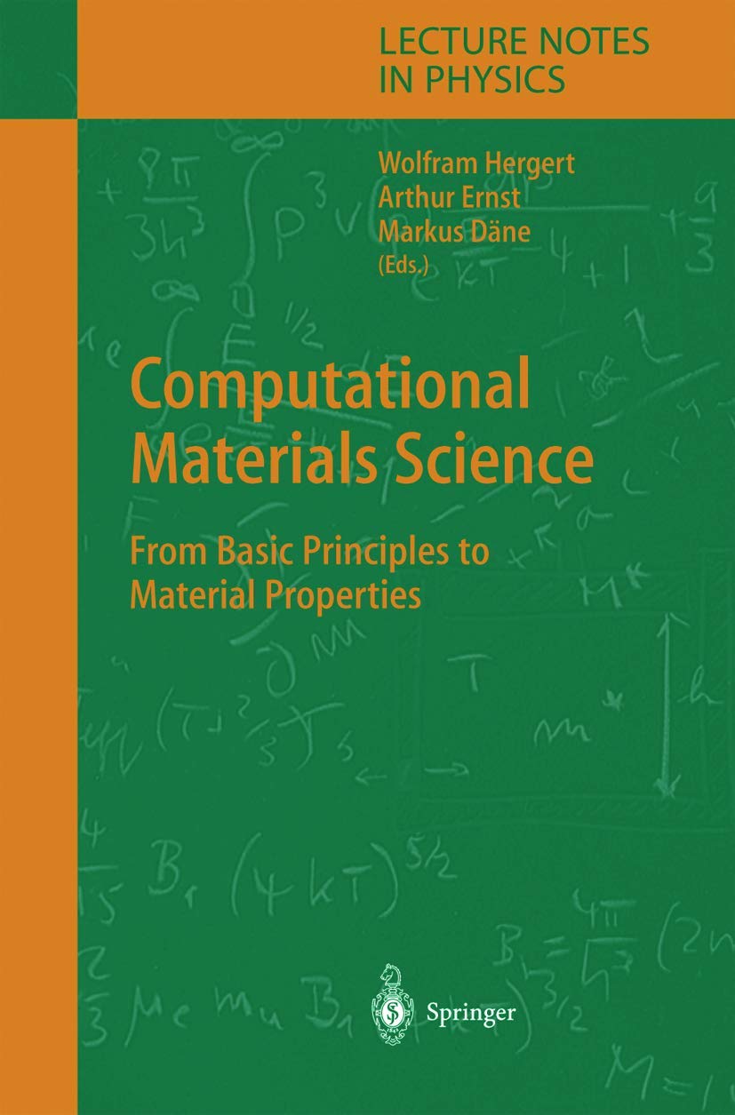 Amazon.com: Computational Materials Science: From Basic Principles to ...
