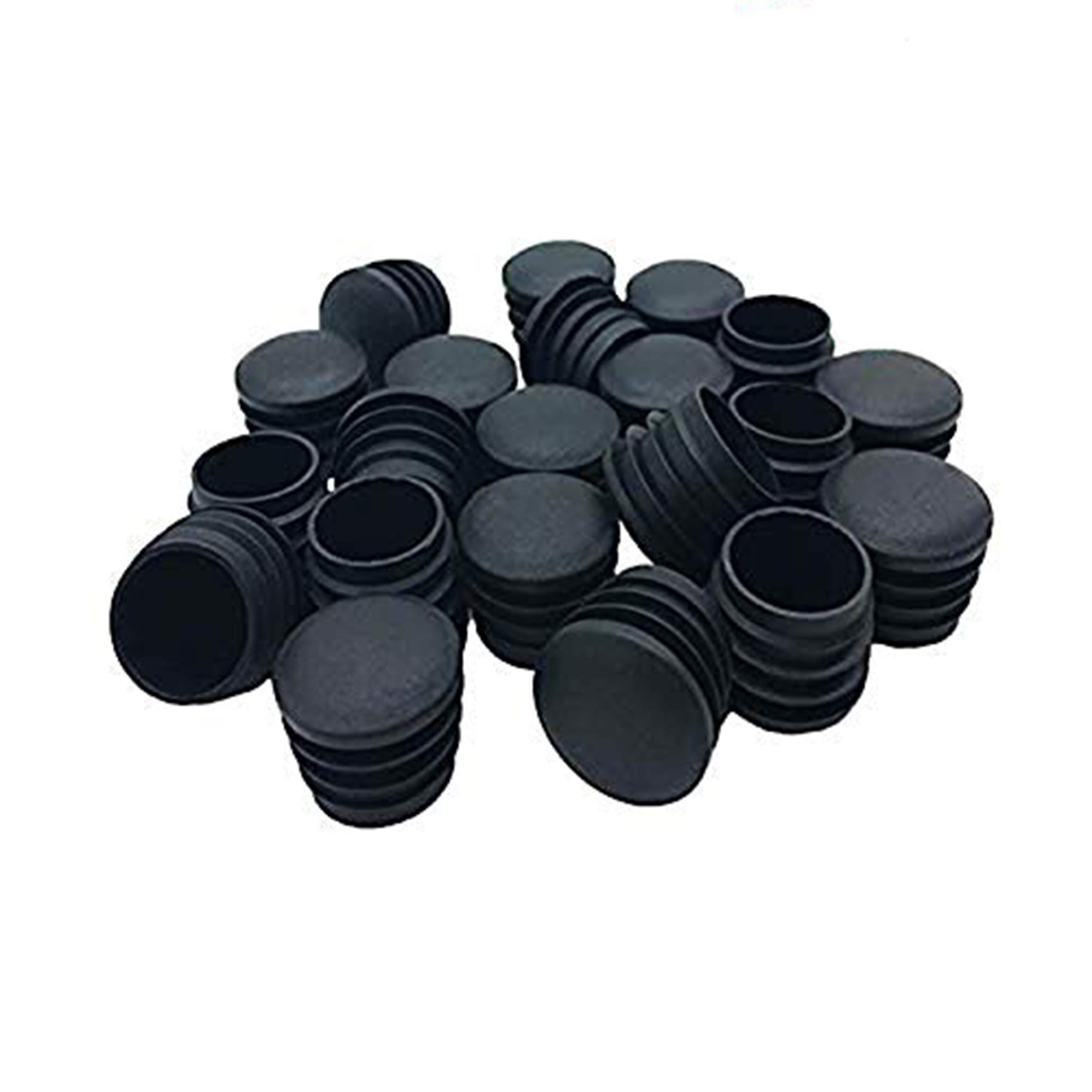 Buy Originalidad 1 Inch Round Plastic Plug & Pipe Tubing End Cap, Great ...