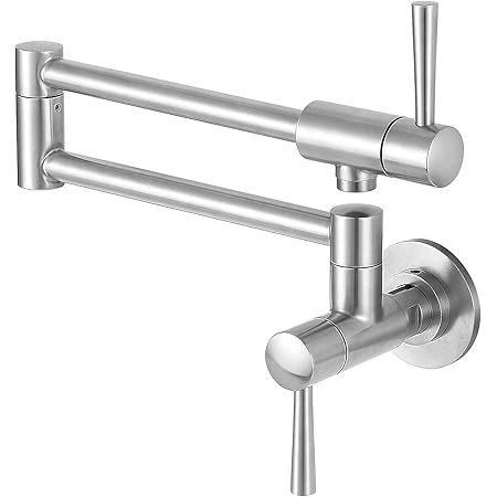 Delta Faucet Traditional Chrome Pot Filler Faucet, Delta Pot Filler ...