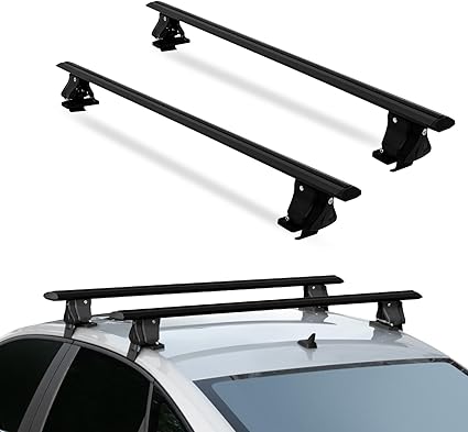 Amazon.com: CARVERTON Universal Roof Rack Cross Bars 51” Thick Aluminum ...