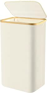 Amazon.com: Slim Laundry Hamper with Lid - 60L Narrow Laundry Hamper ...