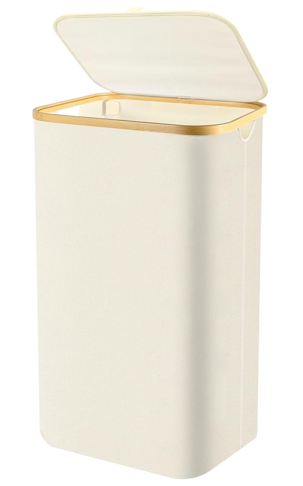 Amazon.com: Slim Laundry Hamper with Lid - 60L Narrow Laundry Hamper ...