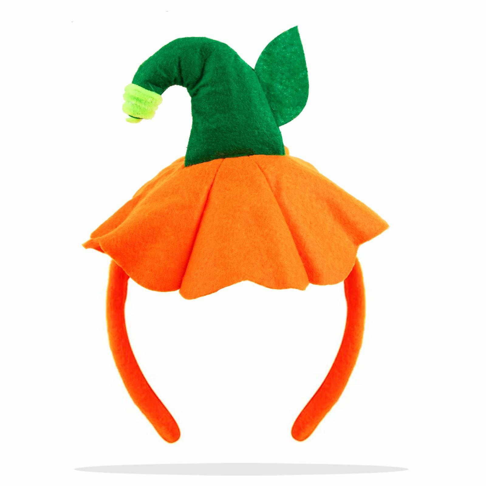 Amazon.com: WOVOWOVO Pumpkin Headband Halloween Headbands for Women ...
