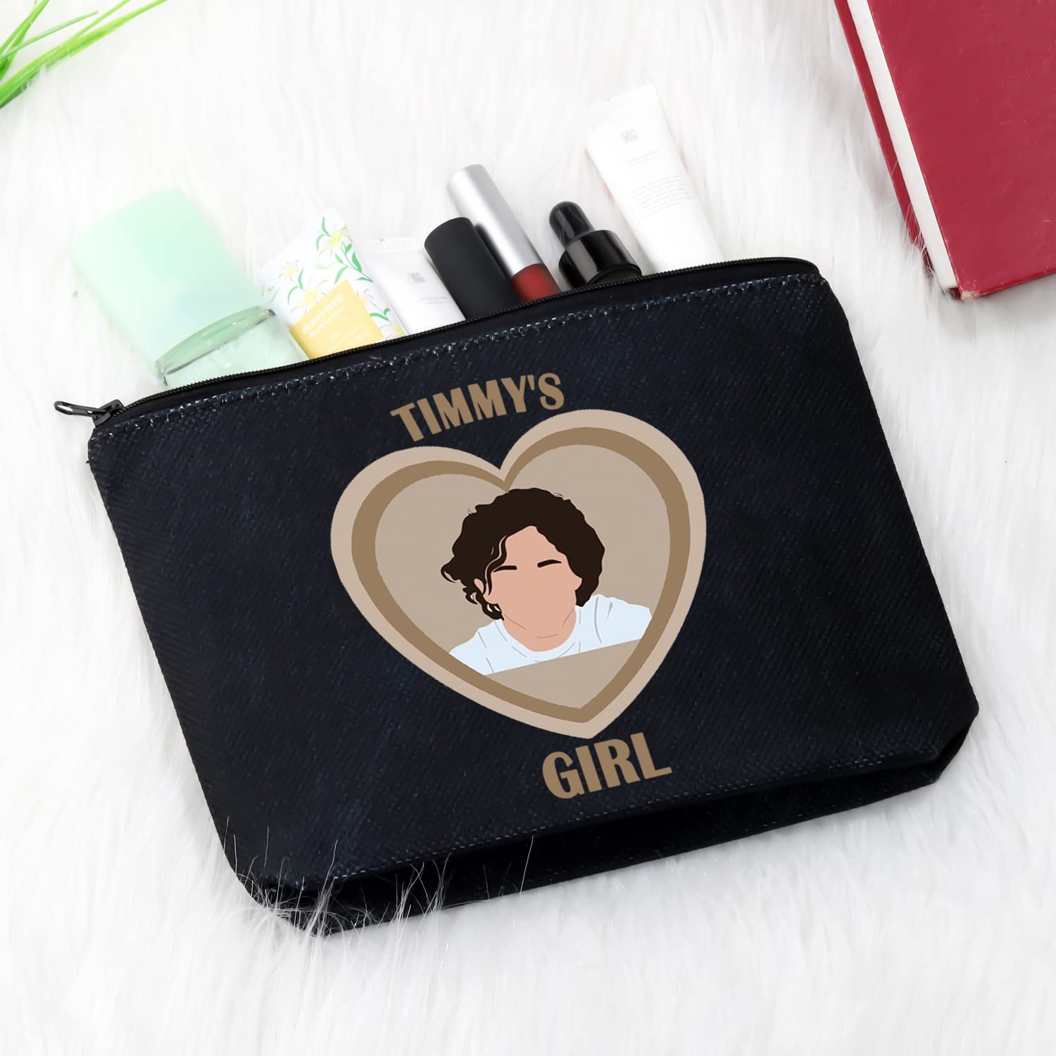 Snapklik.com : Timoth Fans Gift Timy Lovers Zipper Pouch Makeup Bag For ...