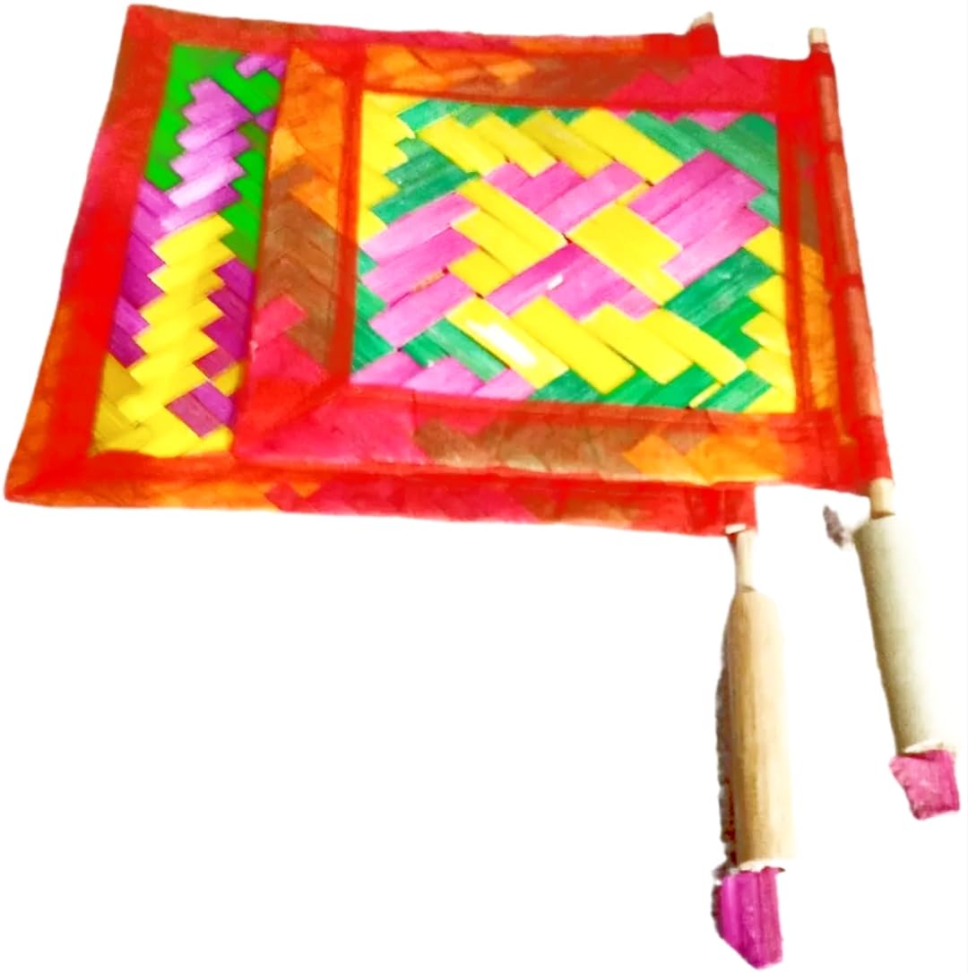 Buy Blossom, Bamboo Handmade Hand Fan|Delty Needs Pankha|Air Blower ...