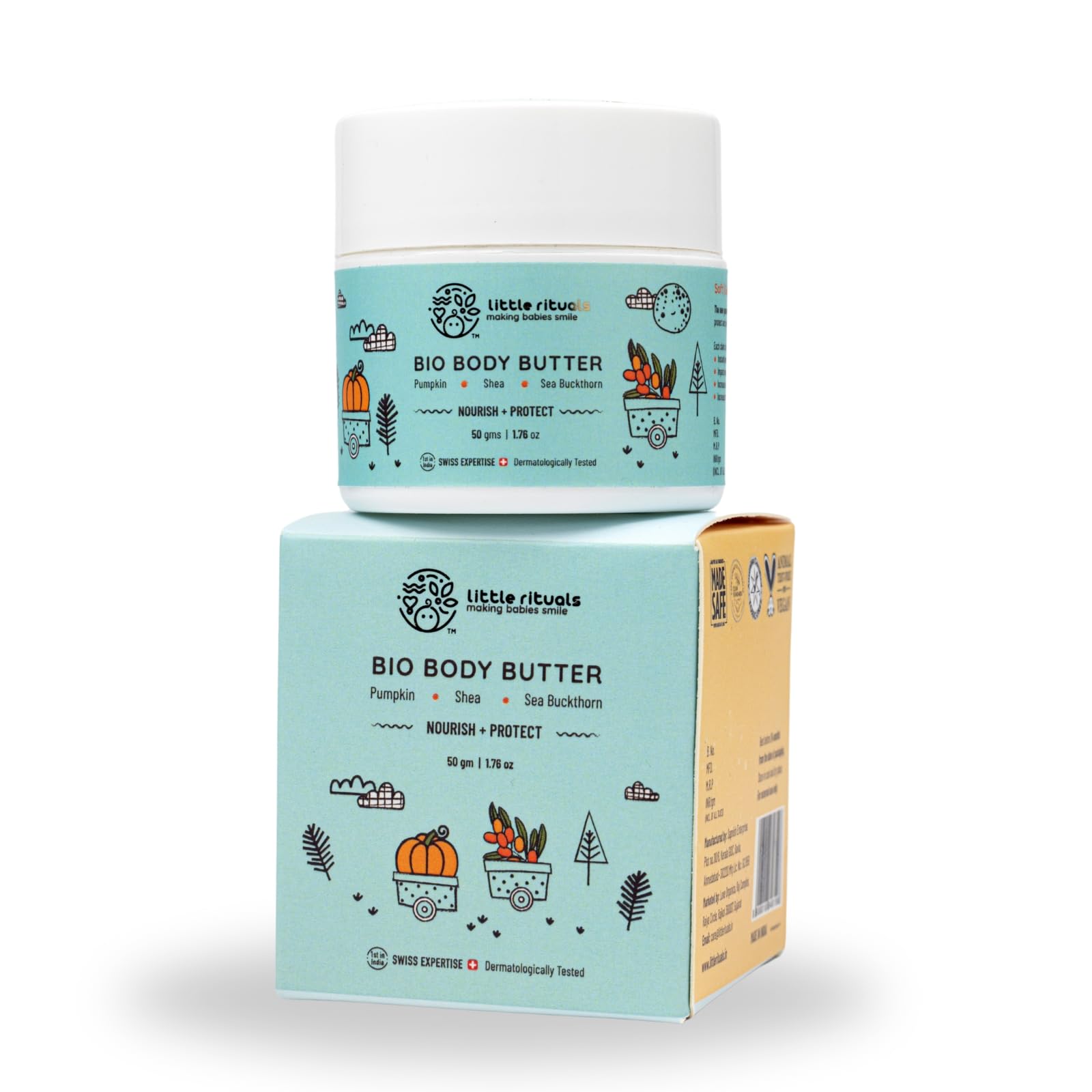 Buy Little Rituals Baby BIO BODY BUTTER - NOURISH+ PROTECT Formulated ...