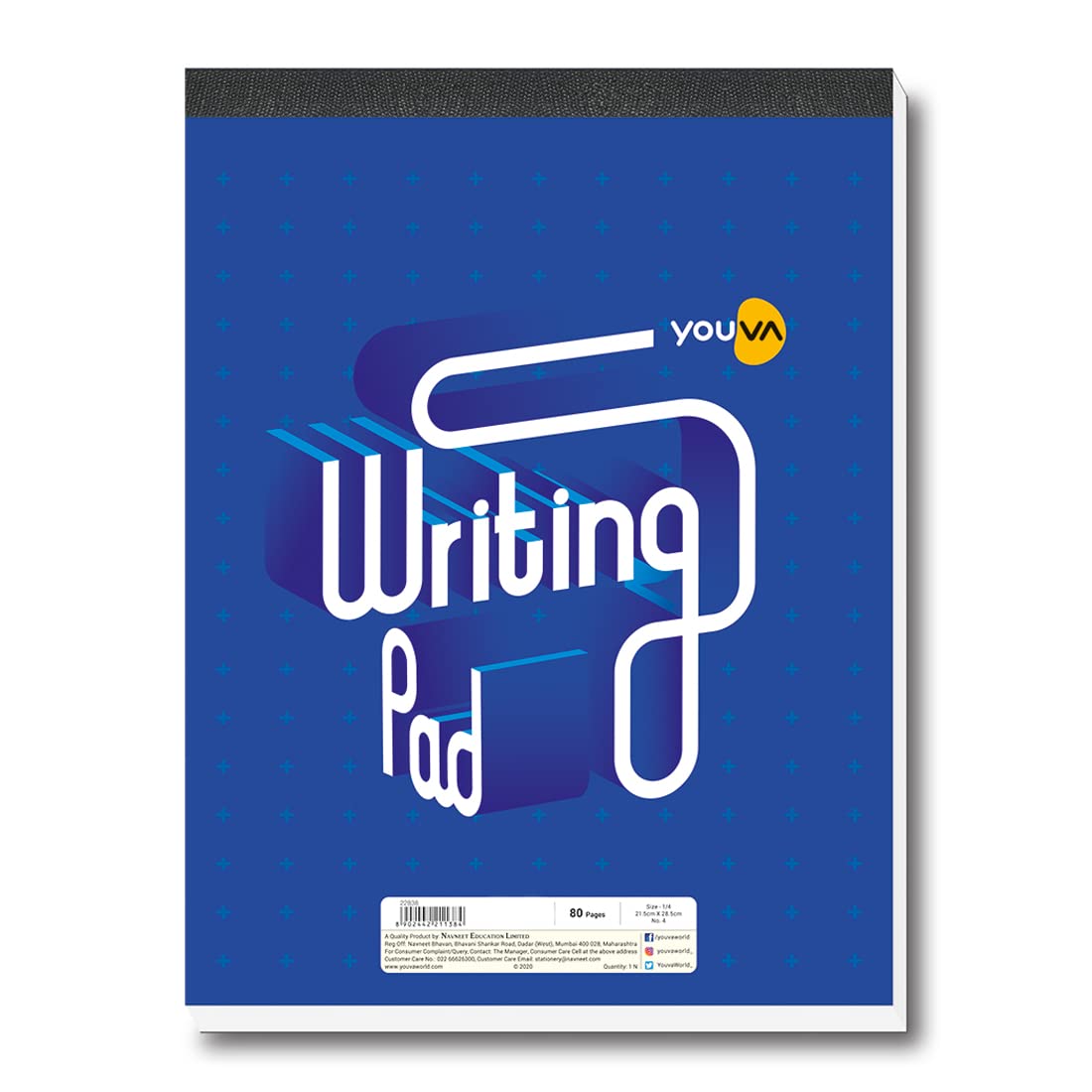 YOUVA Navneet Writing Pad for Offices and Conferences | Stationery for ...