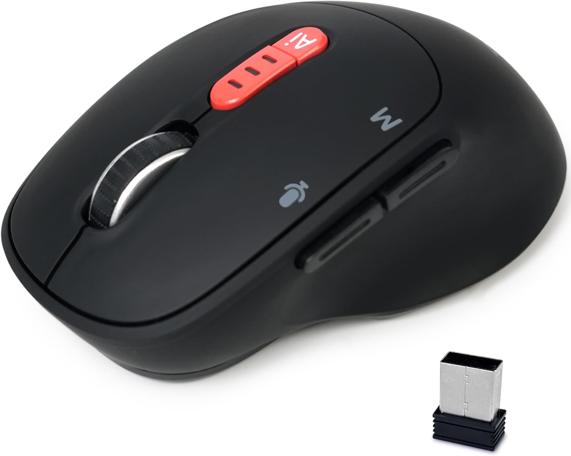 Amazon.com: 2025 AI Mouse, Bluetooth Wireless Mouse with Voice Input ...