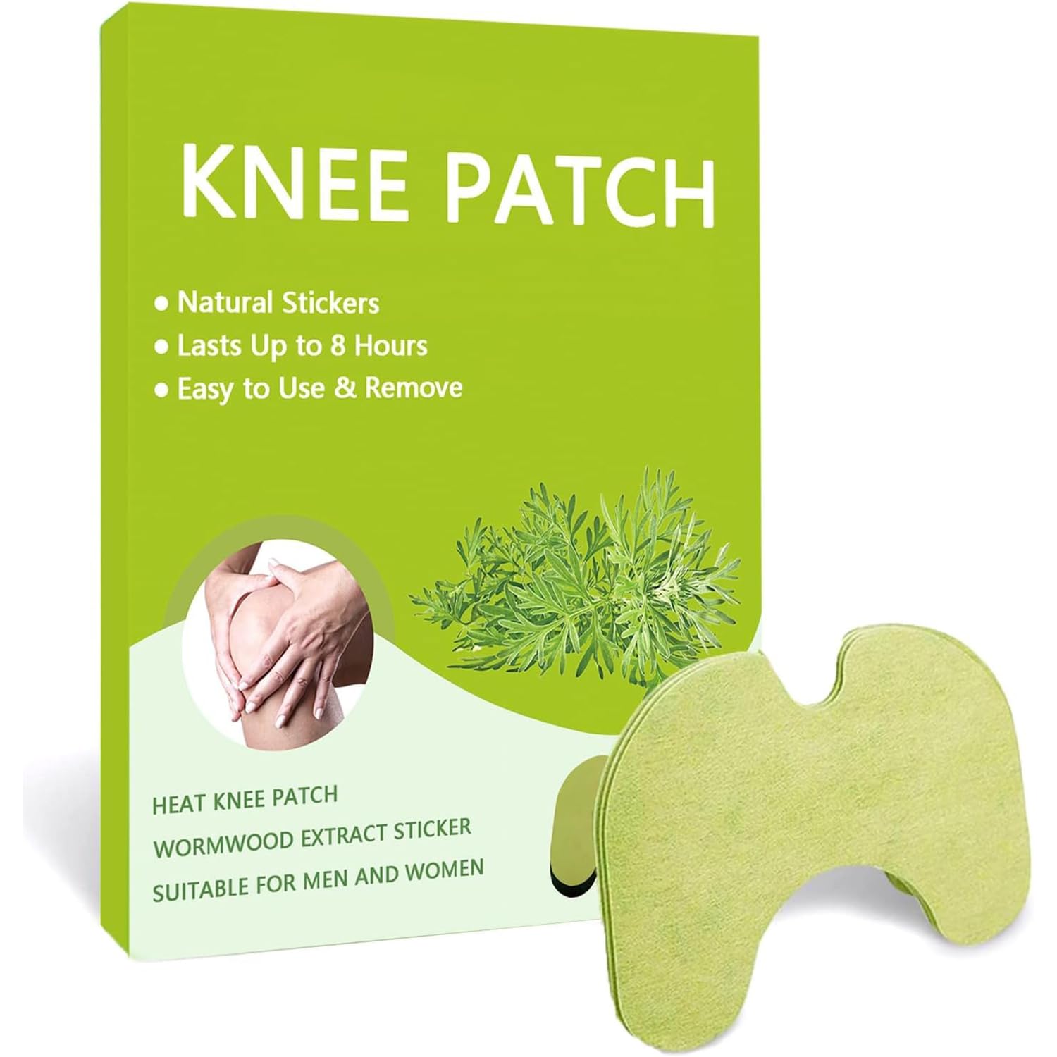 Amazon.com: Knee Patch, 30 Pcs Wellness Natural Warming Herbal Knee ...