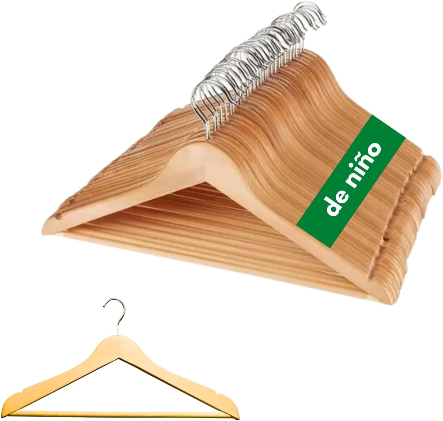 TAIMEI 20 Ganchos para Ropa, Gancho Giratorio 360°, Calidad Premium ...