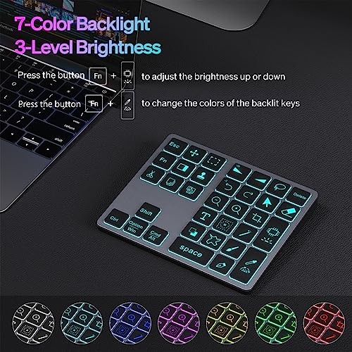 Snapklik.com : Doohoeek Bluetooth Shortcut Keyboard For Adobe Photoshop ...
